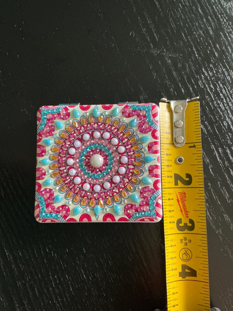 Diamond Art Compact Mirror - Etsy