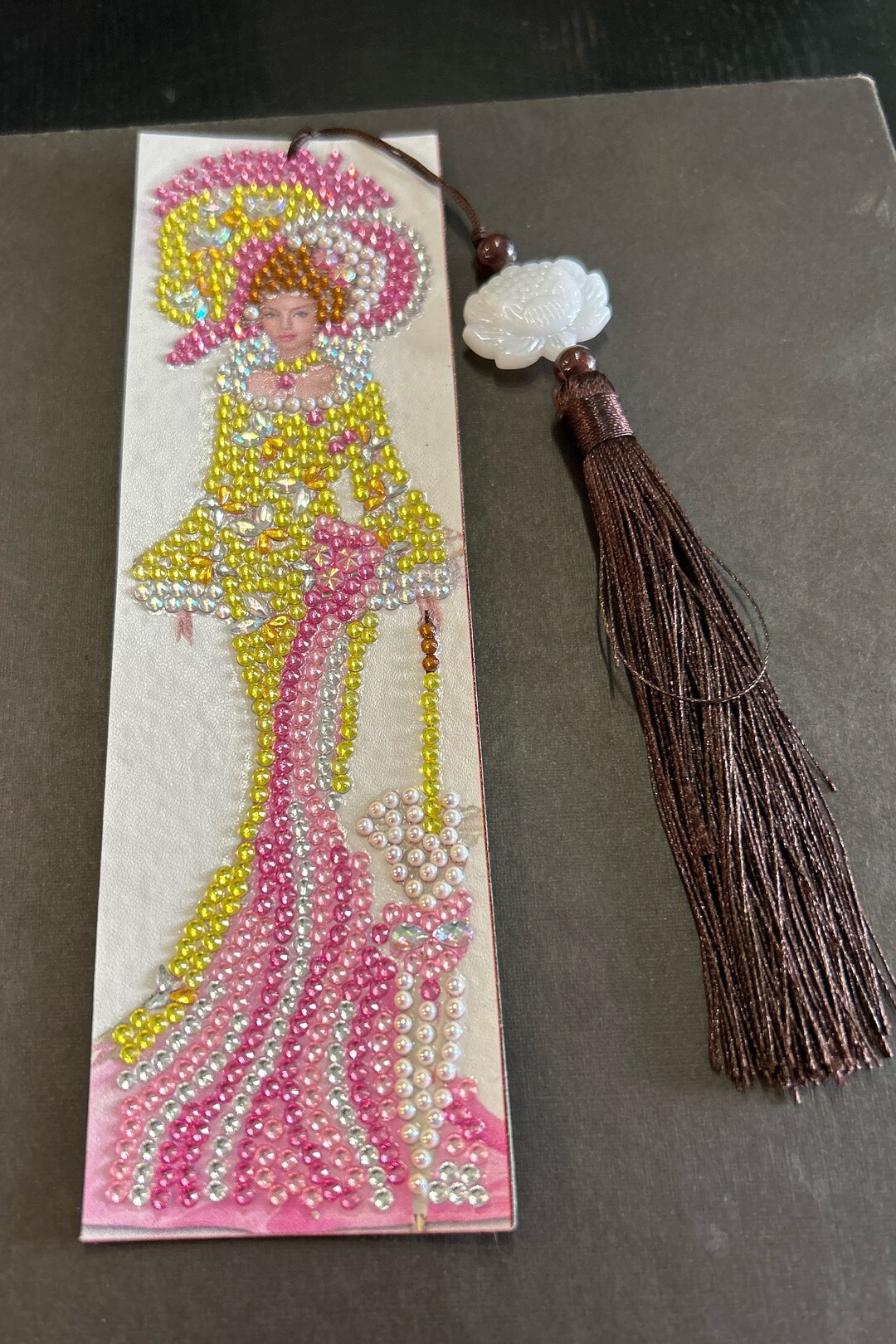 Victorian Dress Lady Bookmark - Etsy