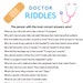 Doctor Medical Game Riddle Digital Download Quiz Nurse Surgeon Hospital ...