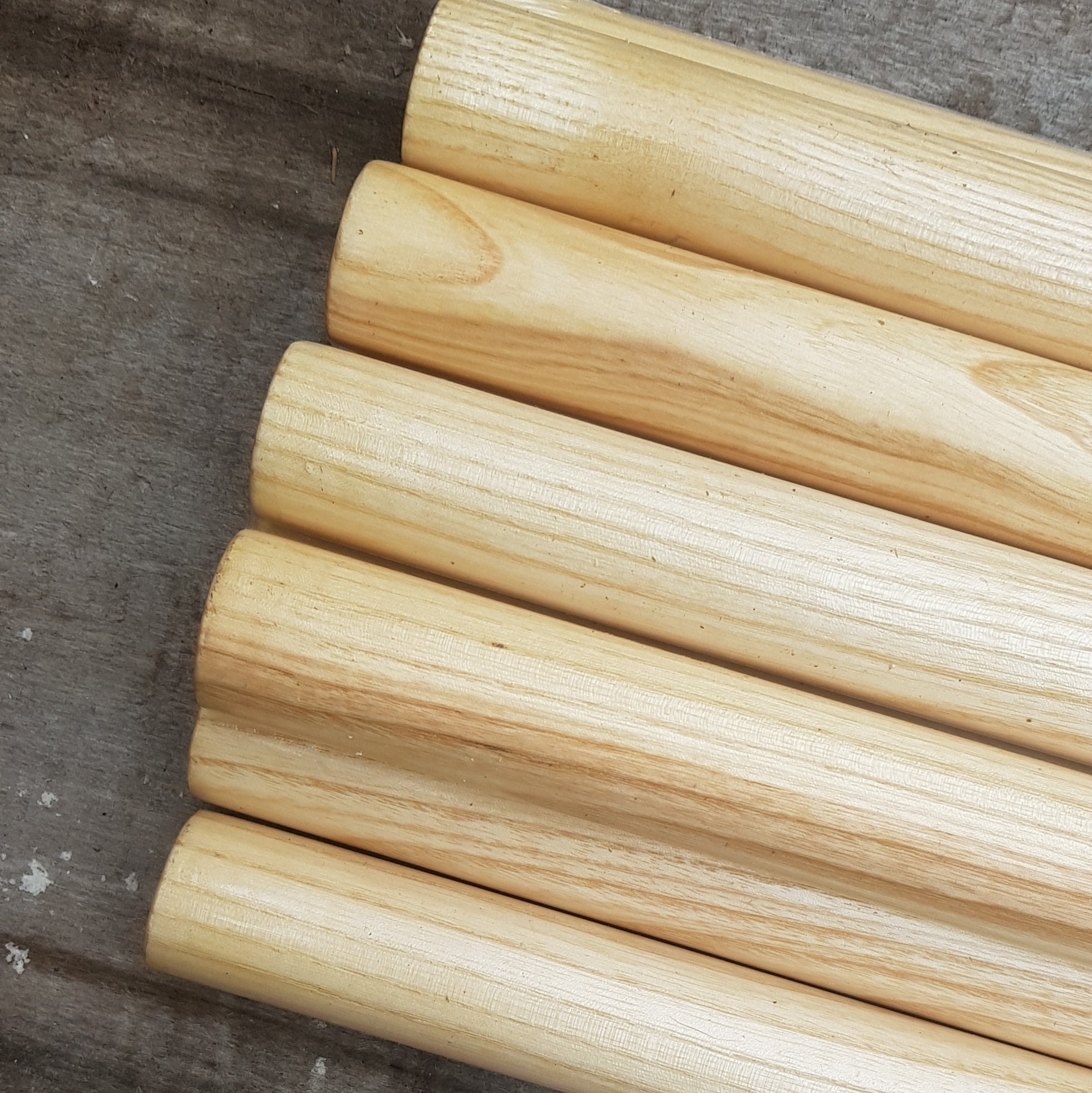 Wooden Jo Staff for Aikido Jodo Kobudo 128 Cm 50.4 European Ash 10 Pcs ...