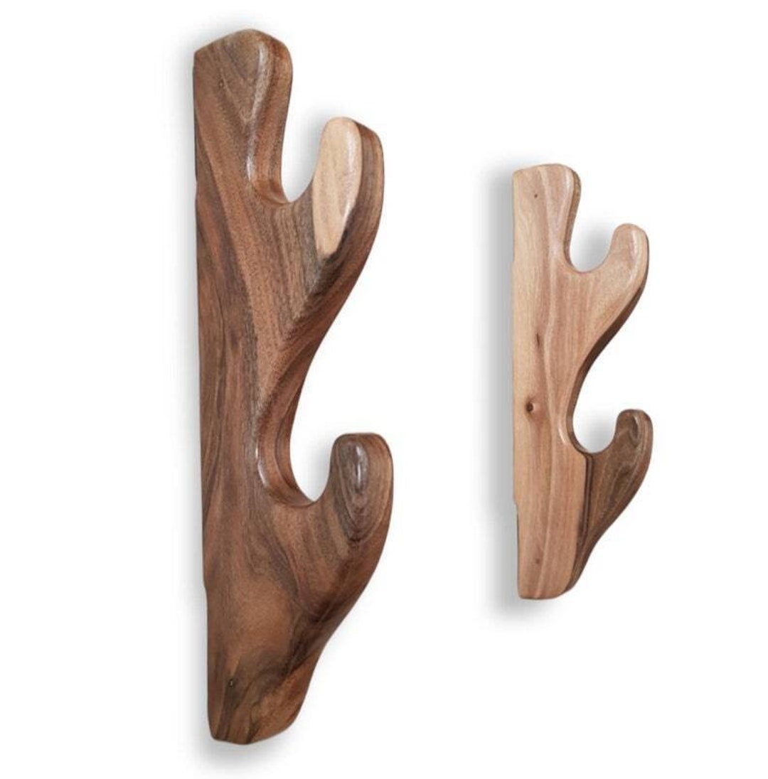 Wooden Wall Mounted Sword Katana Bokken Holder 2 Layers Walnut - Etsy