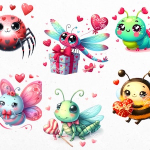Love Bugs: Valentine Love Bug Clip Art, Valentine Love Bugs Pngs ...