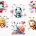 Love Bugs: Valentine Love Bug Clip Art, Valentine Love Bugs Pngs ...