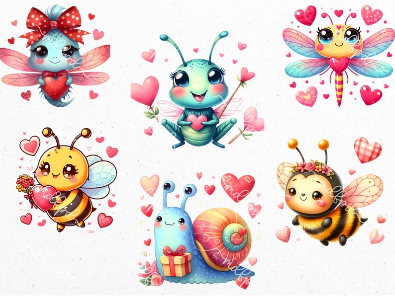 Love Bugs: Valentine Love Bug Clip Art, Valentine Love Bugs Pngs ...