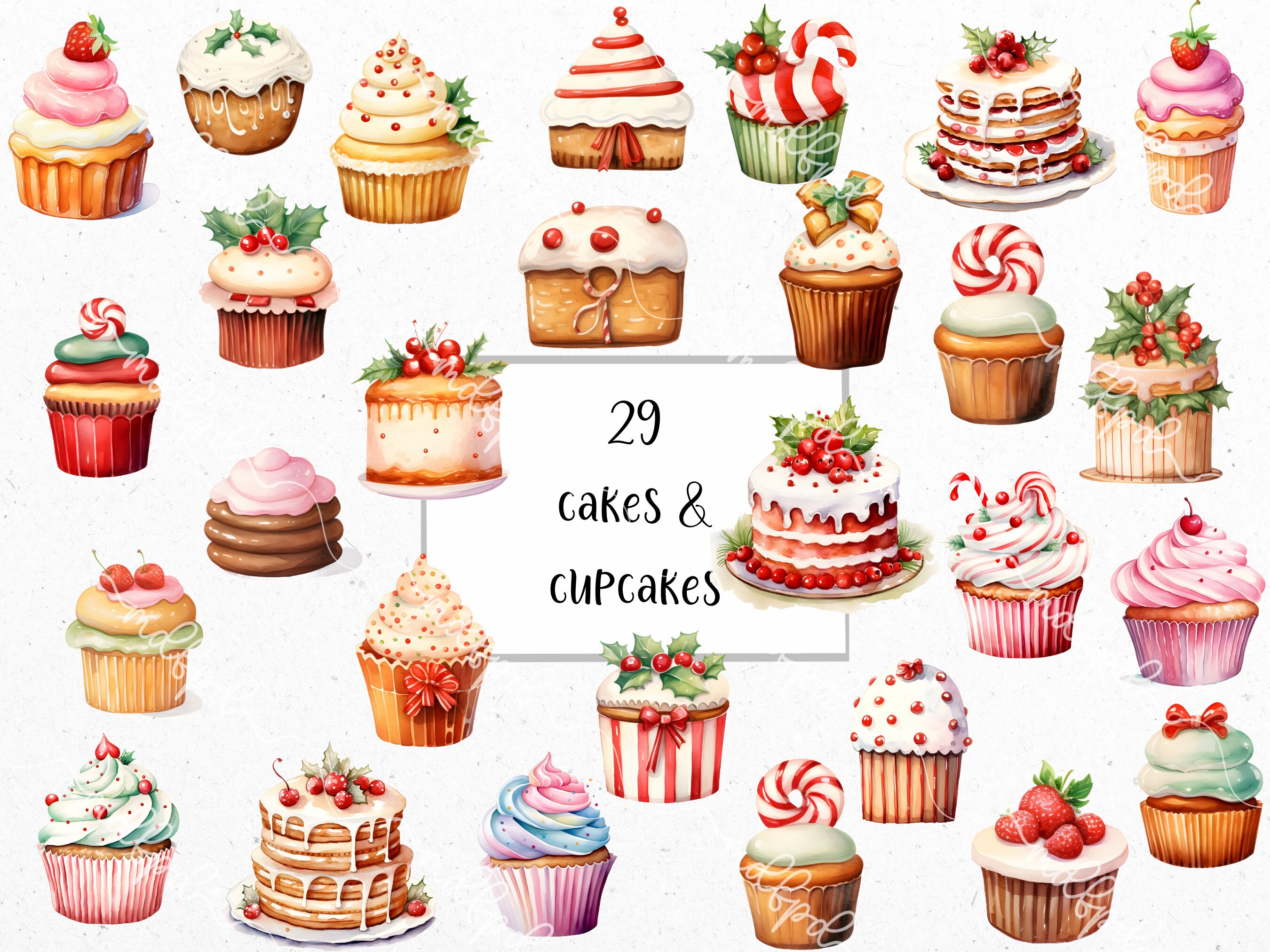 Sweet Christmas: Christmas Sweets Clipart, Christmas Png, Cookies ...