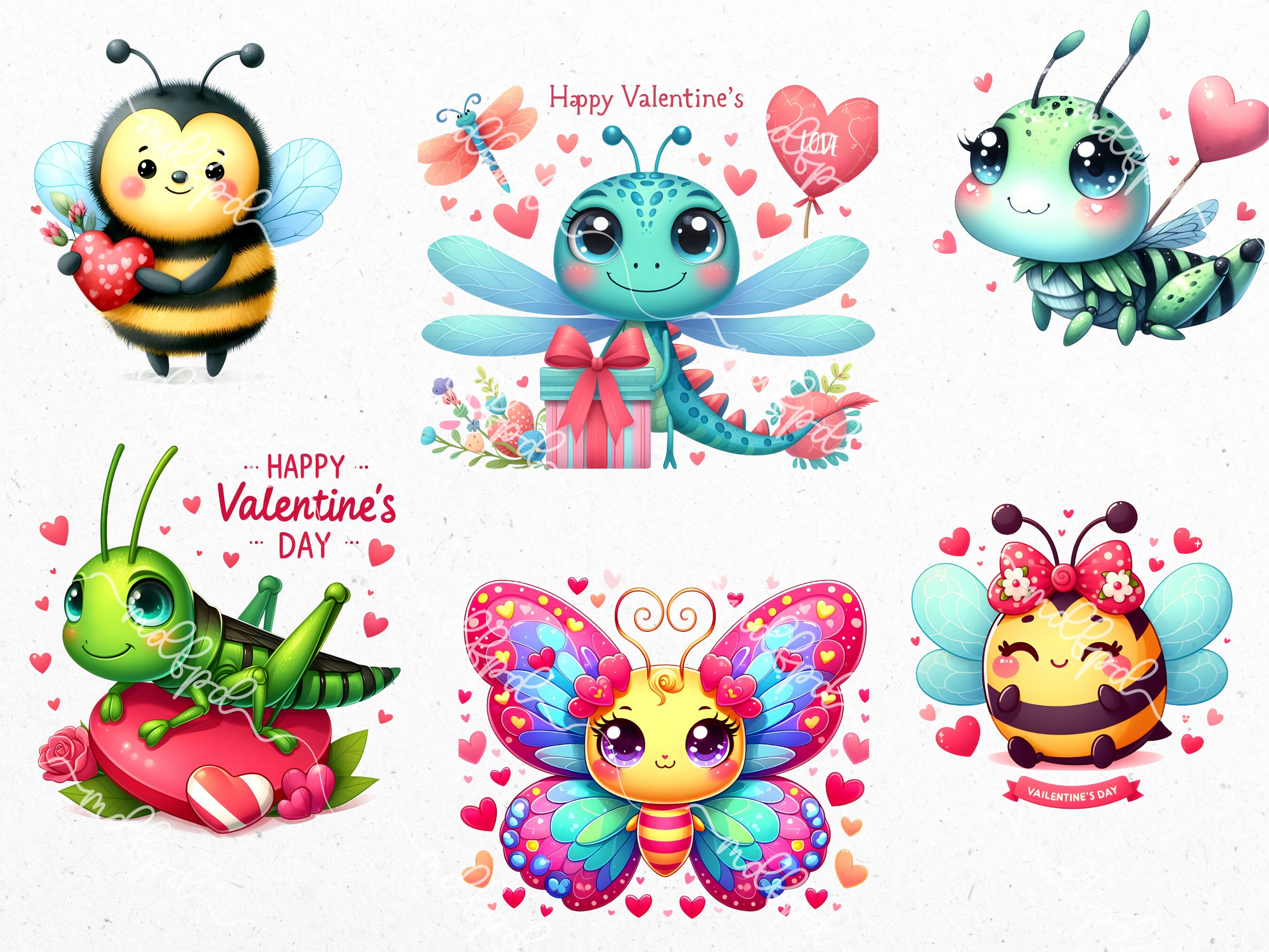 Love Bugs: Valentine Love Bug Clip Art, Valentine Love Bugs Pngs ...