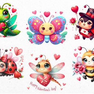 Love Bugs: Valentine Love Bug Clip Art, Valentine Love Bugs Pngs ...