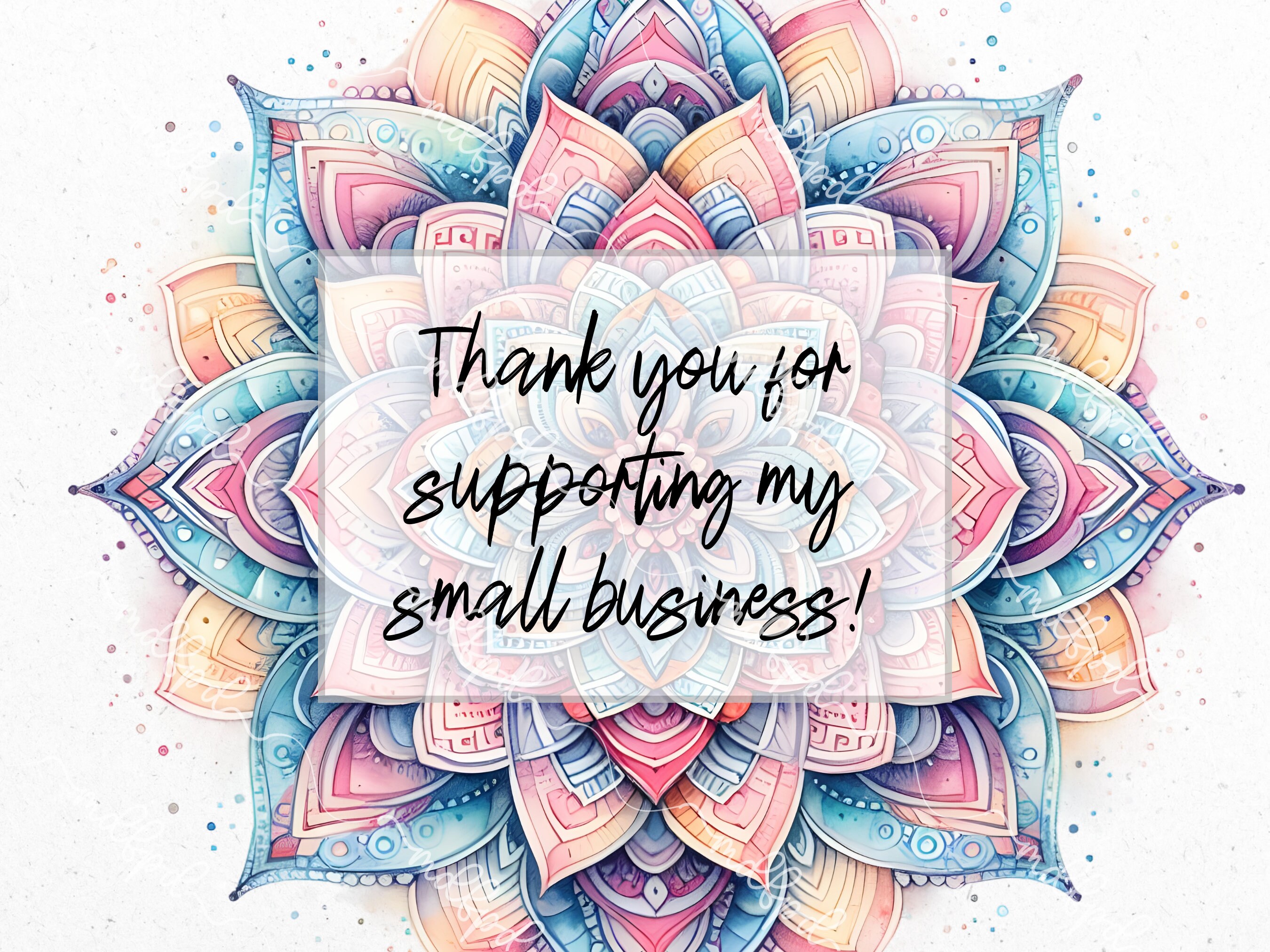 Watercolor Mandalas: Pastel Watercolor Mandala Png, Watercolor Mandala ...