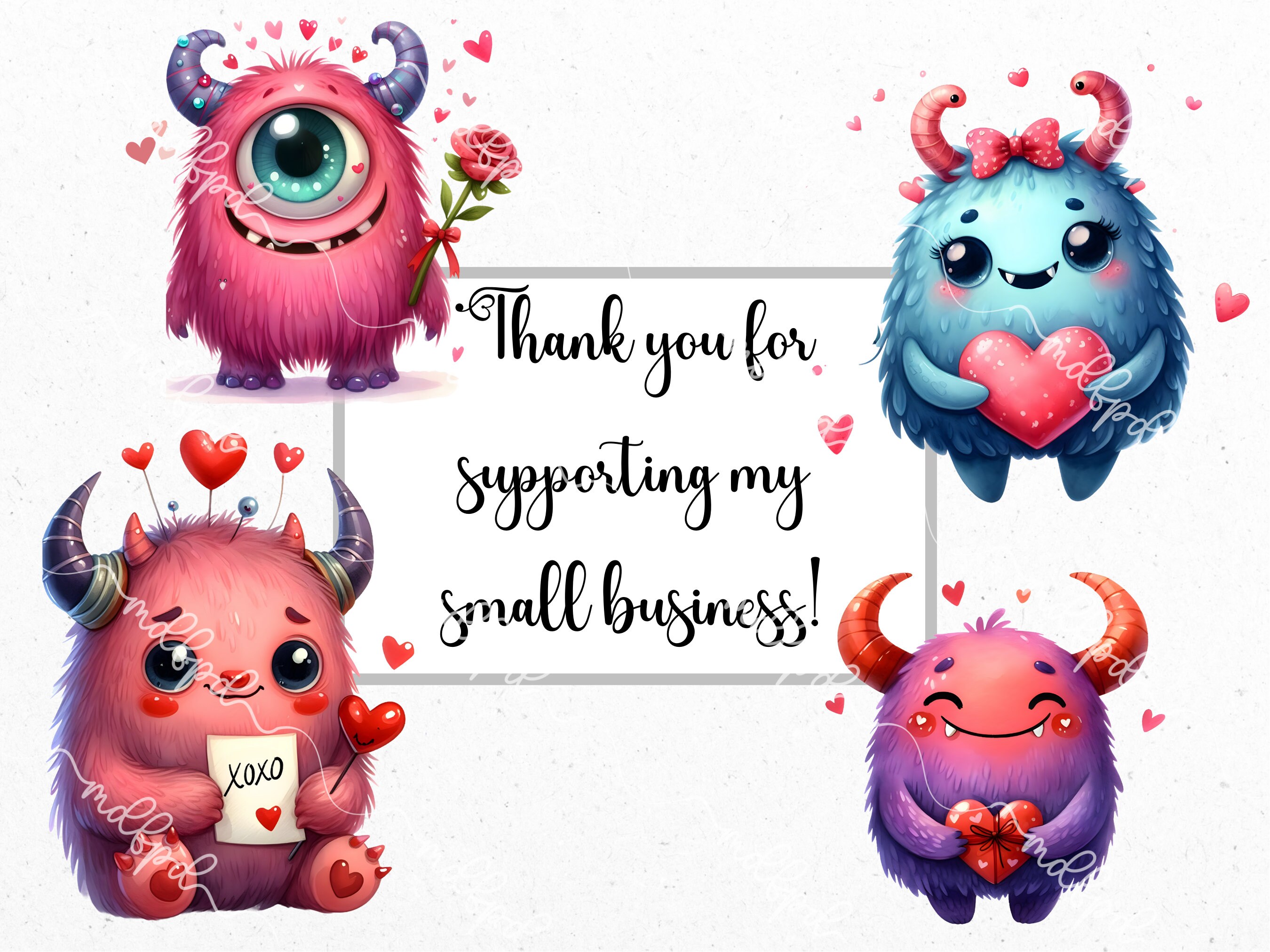 Valentine Monsters: Valentine Monster Clip Art, Valentine Monster Pngs ...