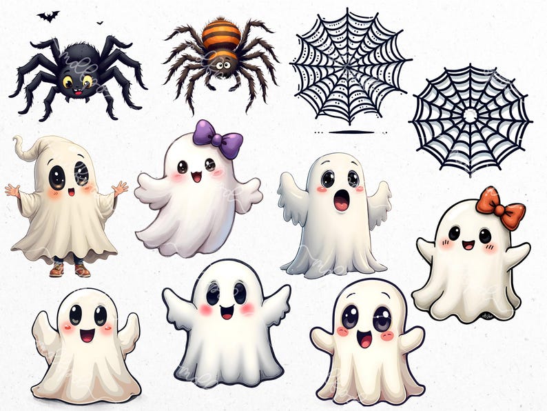 Sweet and Spooky Halloween: Cute Children's Halloween Clip Art, Cute ...