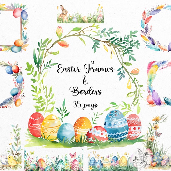 Easter Border - Etsy