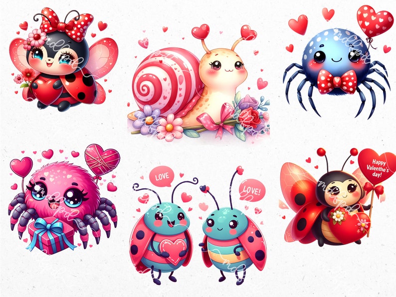 Love Bugs: Valentine Love Bug Clip Art, Valentine Love Bugs Pngs ...