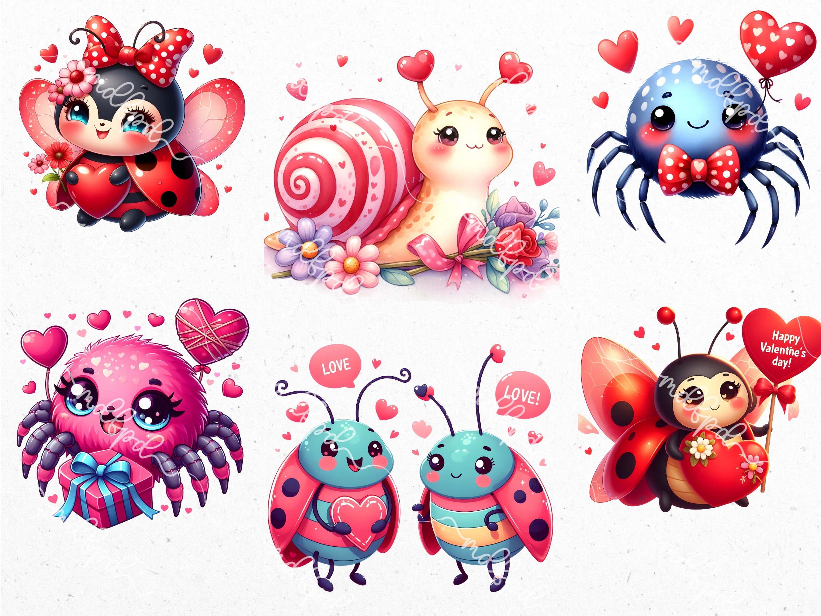 Love Bugs: Valentine Love Bug Clip Art, Valentine Love Bugs Pngs ...
