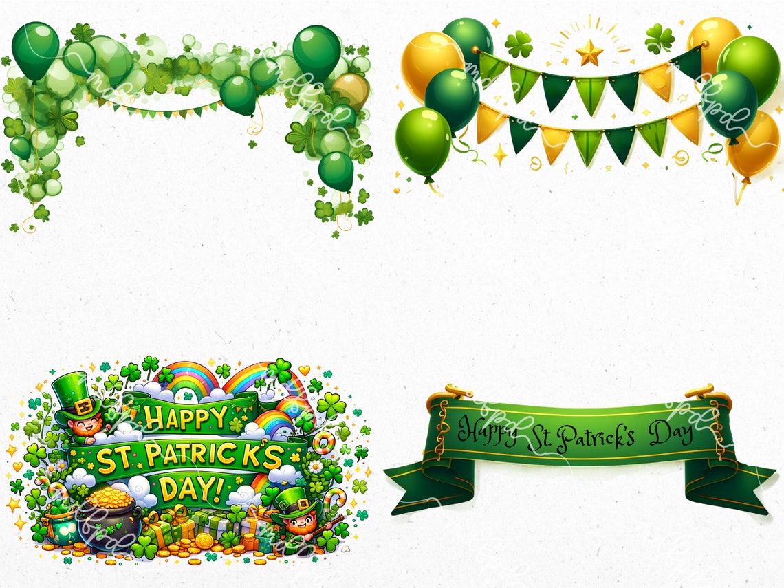 St. Patrick's Day Clip Art: St. Patrick's Day Clip Art, St Patrick's ...