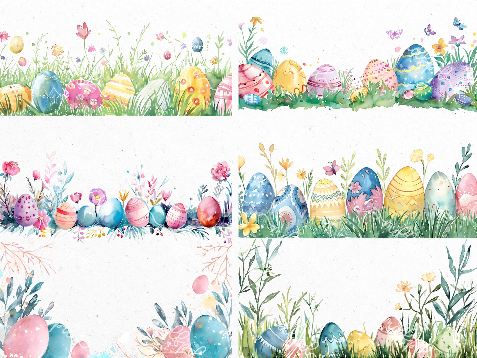 Easter Frames & Borders: Easter Frames and Borders Clip Art, Easter ...