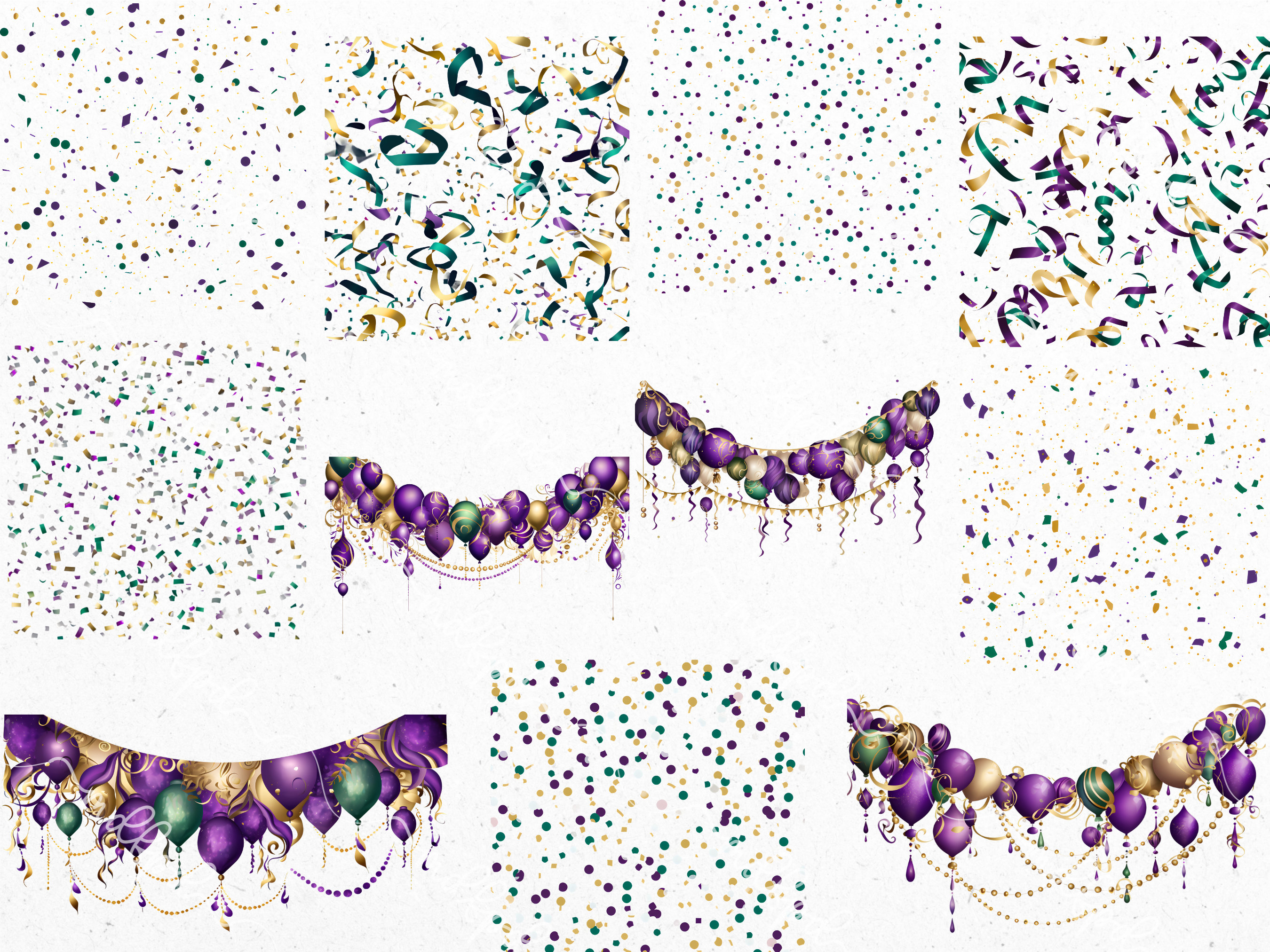Mardi Gras Bundle: Mardi Gras Images Clip Art, Mardi Gras Images Pngs ...