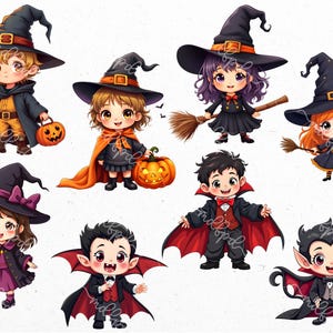 Sweet and Spooky Halloween: Cute Children's Halloween Clip Art, Cute ...