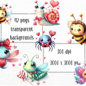 Love Bugs: Valentine Love Bug Clip Art, Valentine Love Bugs Pngs ...
