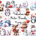 Valentine Arctic Friends: Valentine Arctic Animals Png, Valentine ...