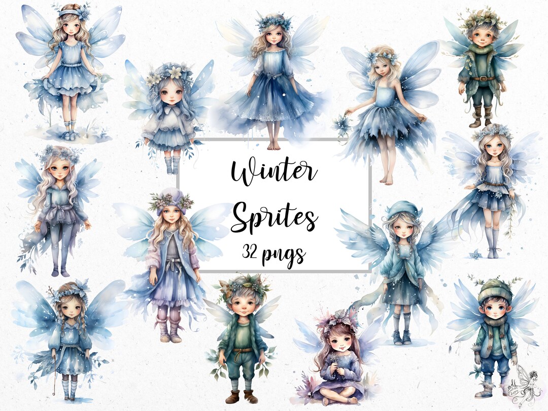 Winter Sprites: Winter Sprites Png Winter Sprites Clipart Winter Fairy ...