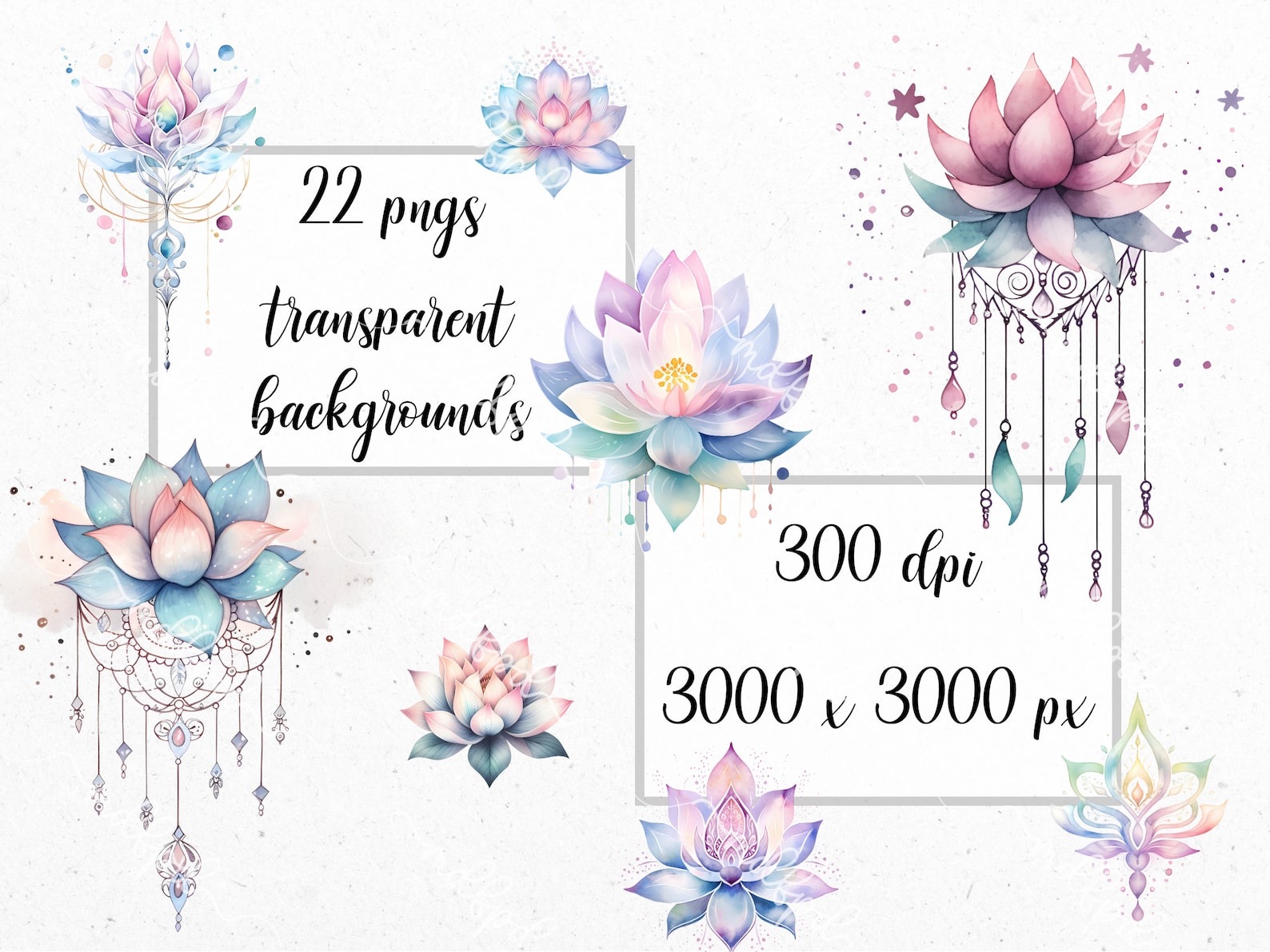 Watercolor Lotus Flowers: Watercolor Lotus Flower Png, Watercolor Lotus ...