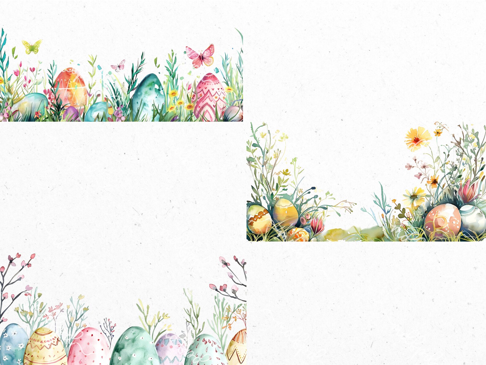 Easter Frames & Borders: Easter Frames and Borders Clip Art, Easter ...
