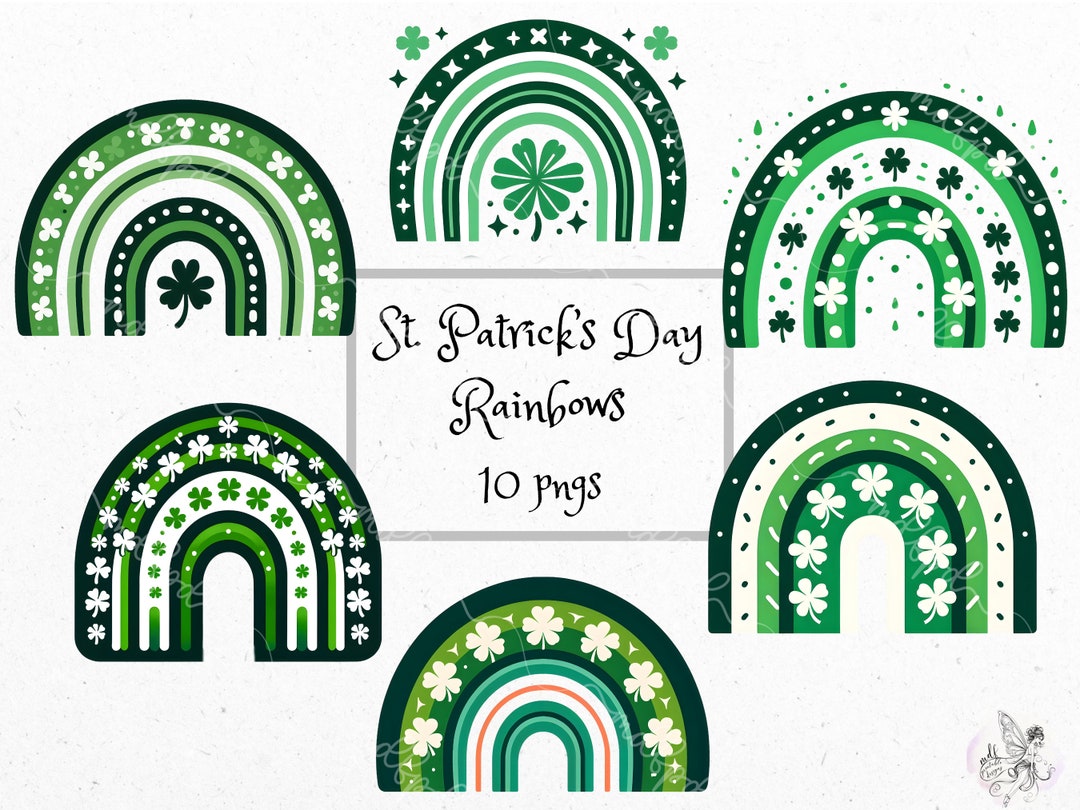 St. Patrick's Day Rainbows: St. Patrick's Day Png, St. Patrick's Day ...