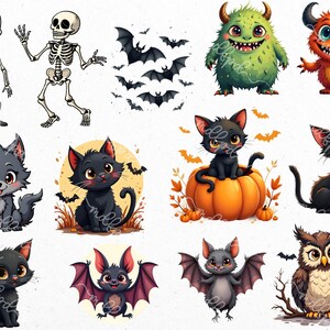 Sweet and Spooky Halloween: Cute Children's Halloween Clip Art, Cute ...