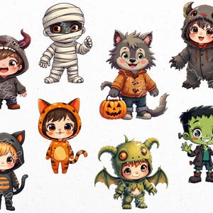 Sweet and Spooky Halloween: Cute Children's Halloween Clip Art, Cute ...