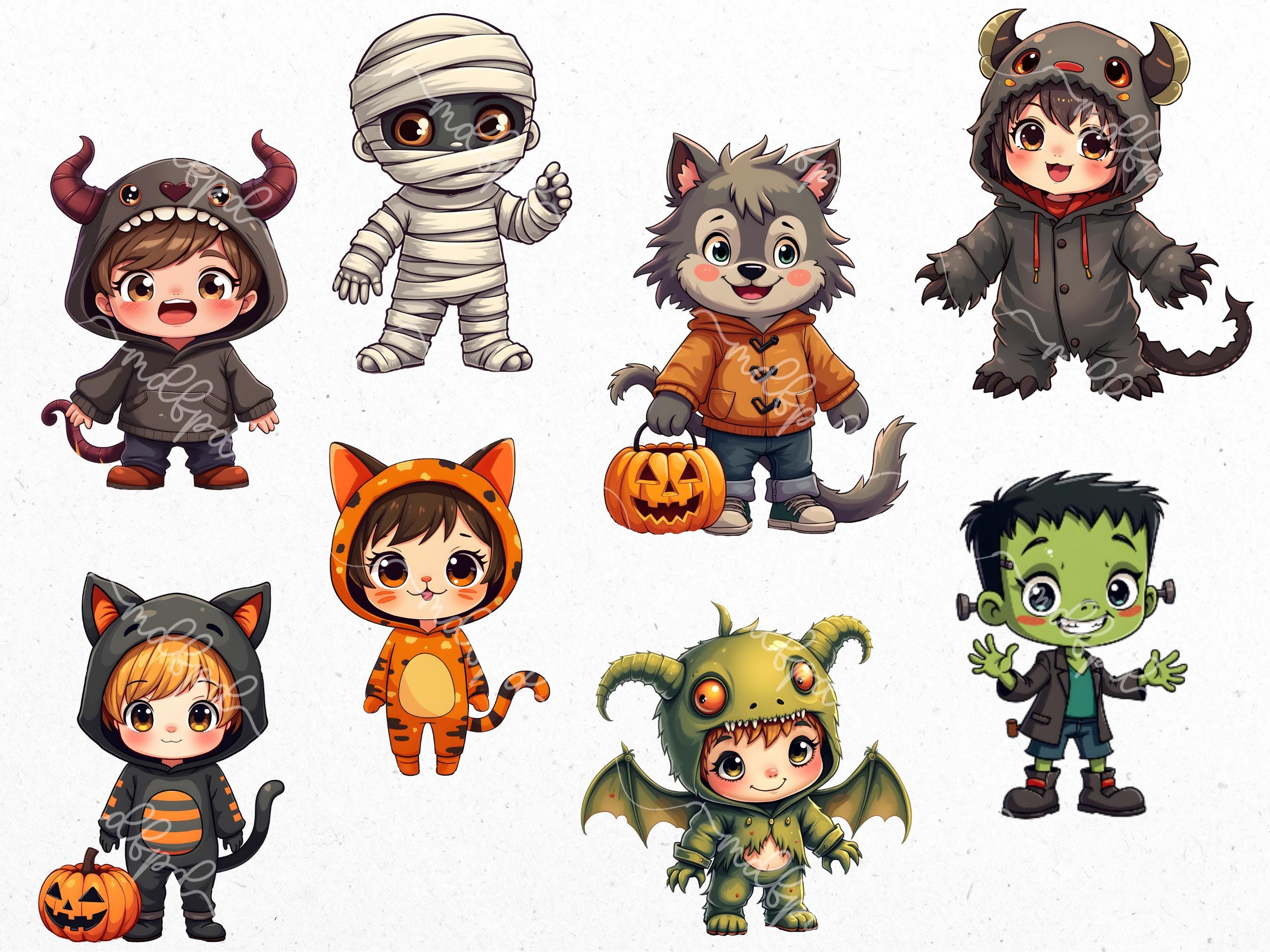 Sweet and Spooky Halloween: Cute Children's Halloween Clip Art, Cute ...