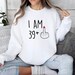 Custom I Am Middle Finger Sweatshirt,custom Birthday Hoodie,i Am 29 and ...