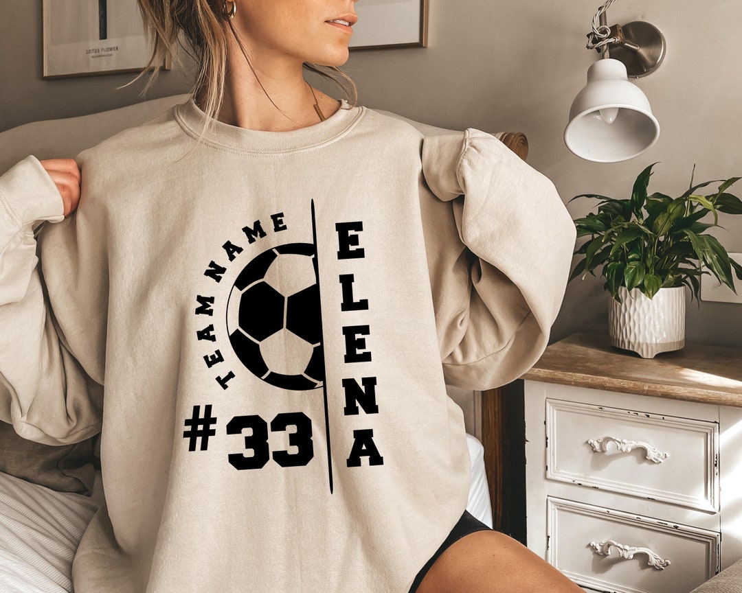Custom Soccer Sweatshirt, Personalized Soccer Sweatshirt, Game Day ...