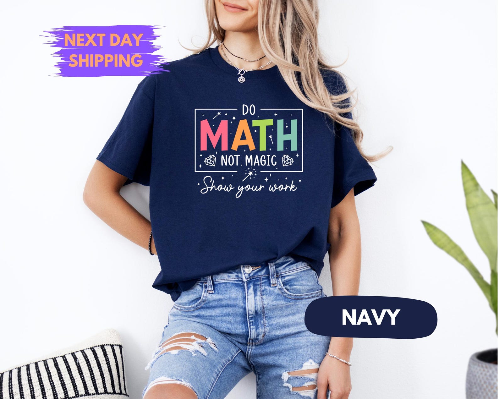 Do Math Not Magic, Math Lover Shirt, Funny Math Tee, Gift for Math ...