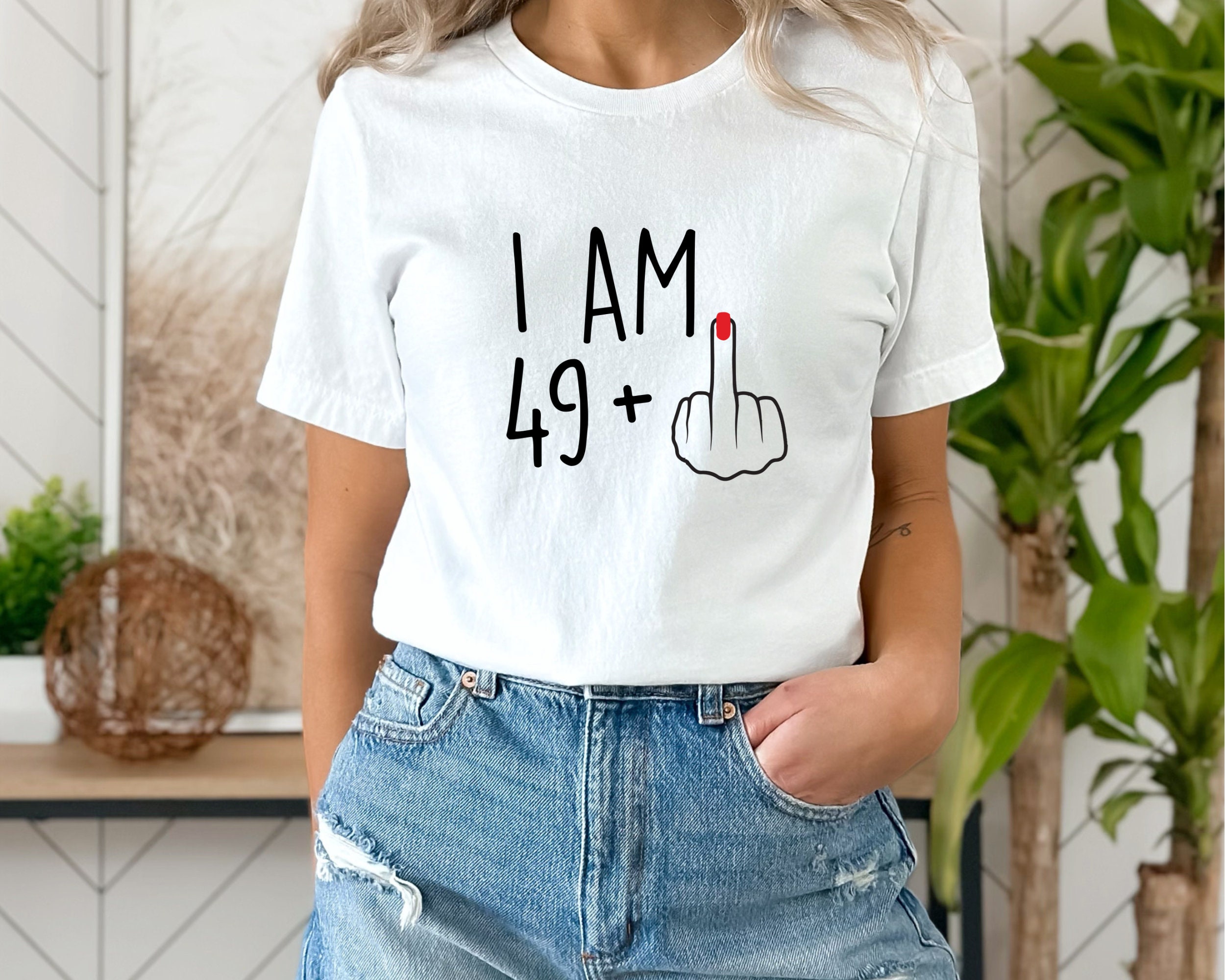 Custom I Am Middle Finger Shirt,custom Birthday T-shirt,i Am 29 and 39 ...