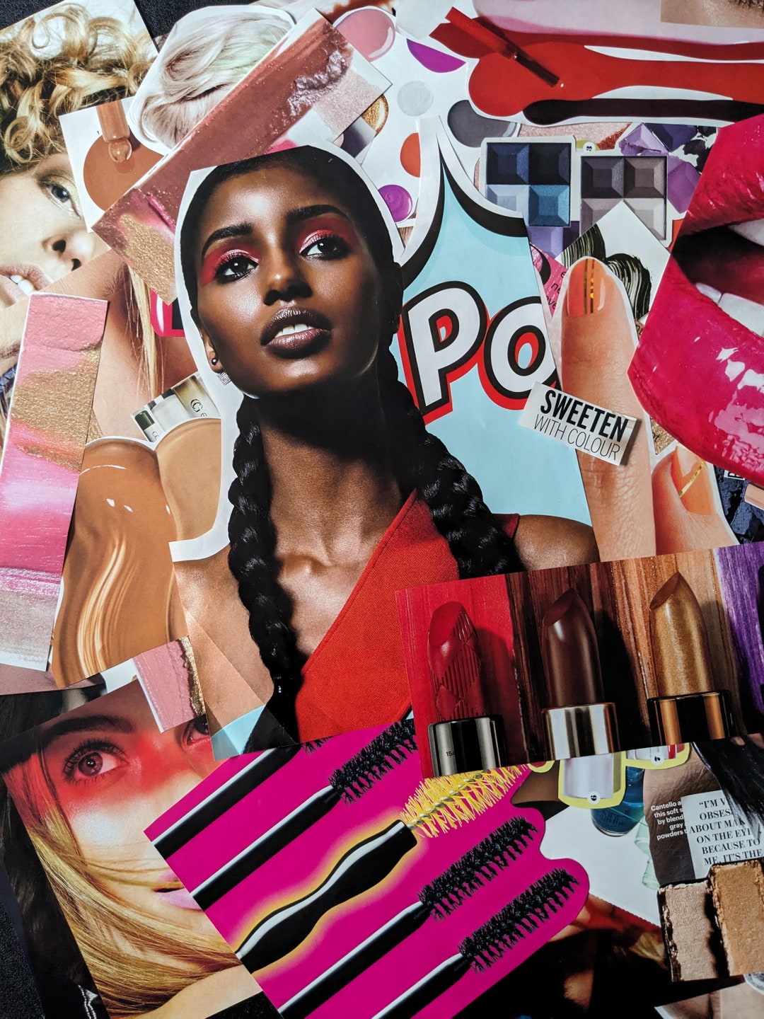 Beauty Magazine Cutouts, Fussy Cut Collage Kit for Junk Journals and ...