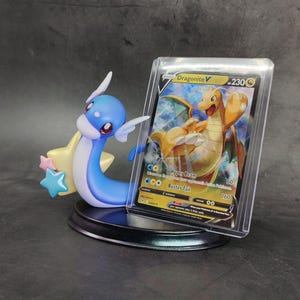 3D Printed Dratini Pokemon Card Holder - Cute Dragonite Evolutions ...