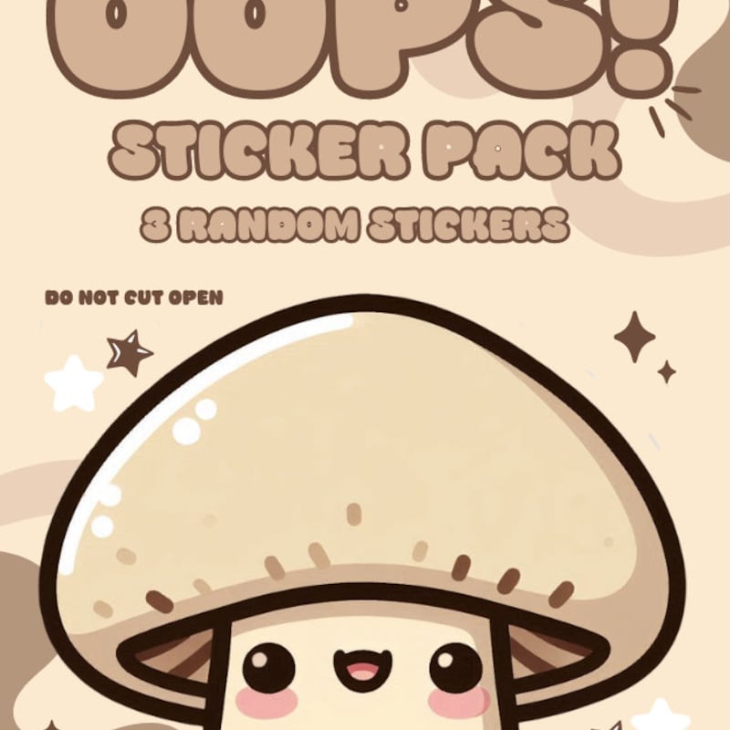 Oops Stickers - Etsy