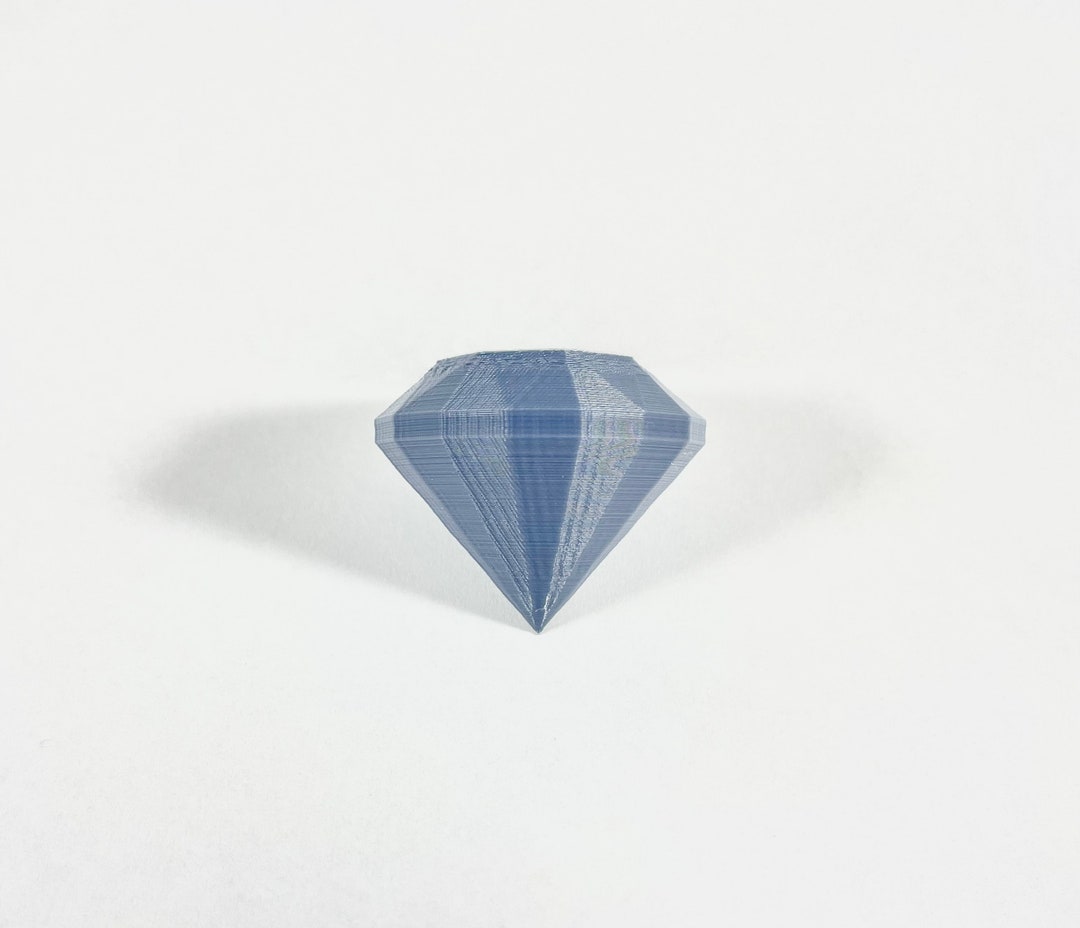 Diamond 3D Printed - Etsy