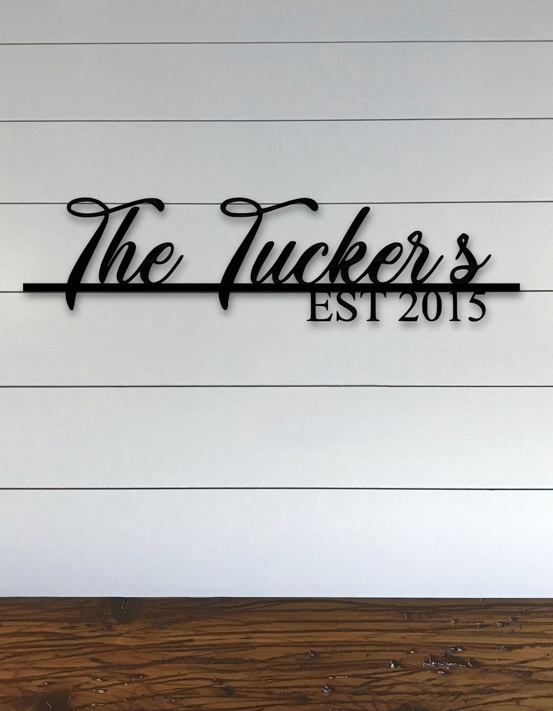 CNC Plasma Custom Last Name Sign, Custom Metal Signs, Metal Sign, Metal ...