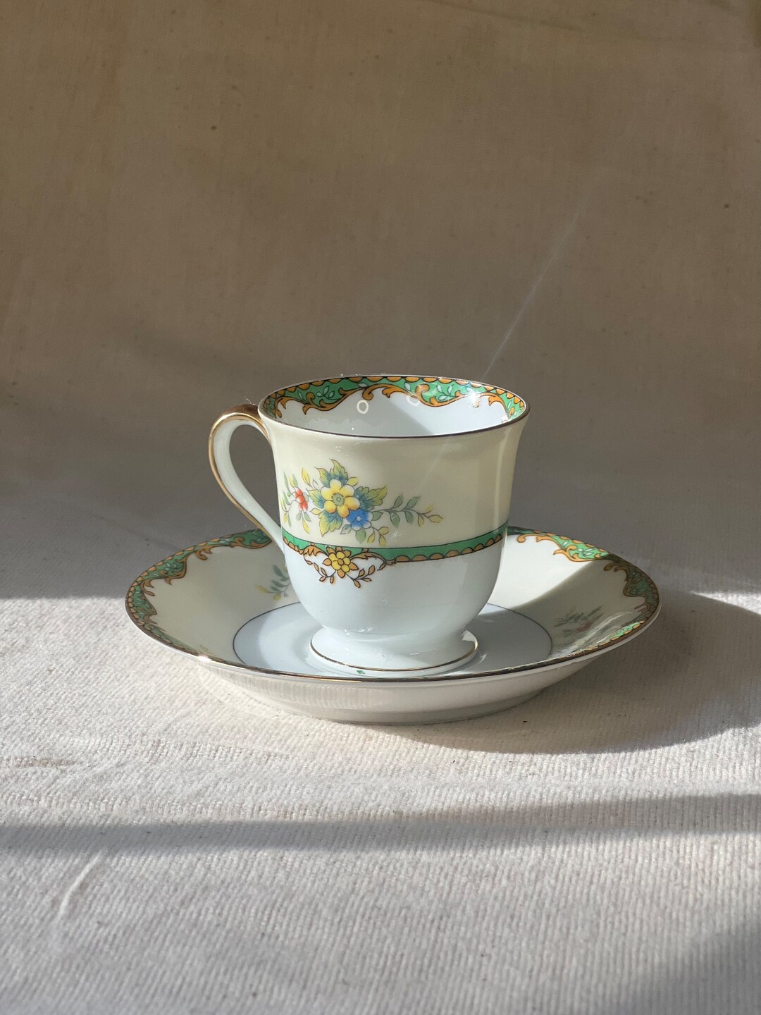 Noritake Condoro Fine China Cup and Saucers Set - Etsy