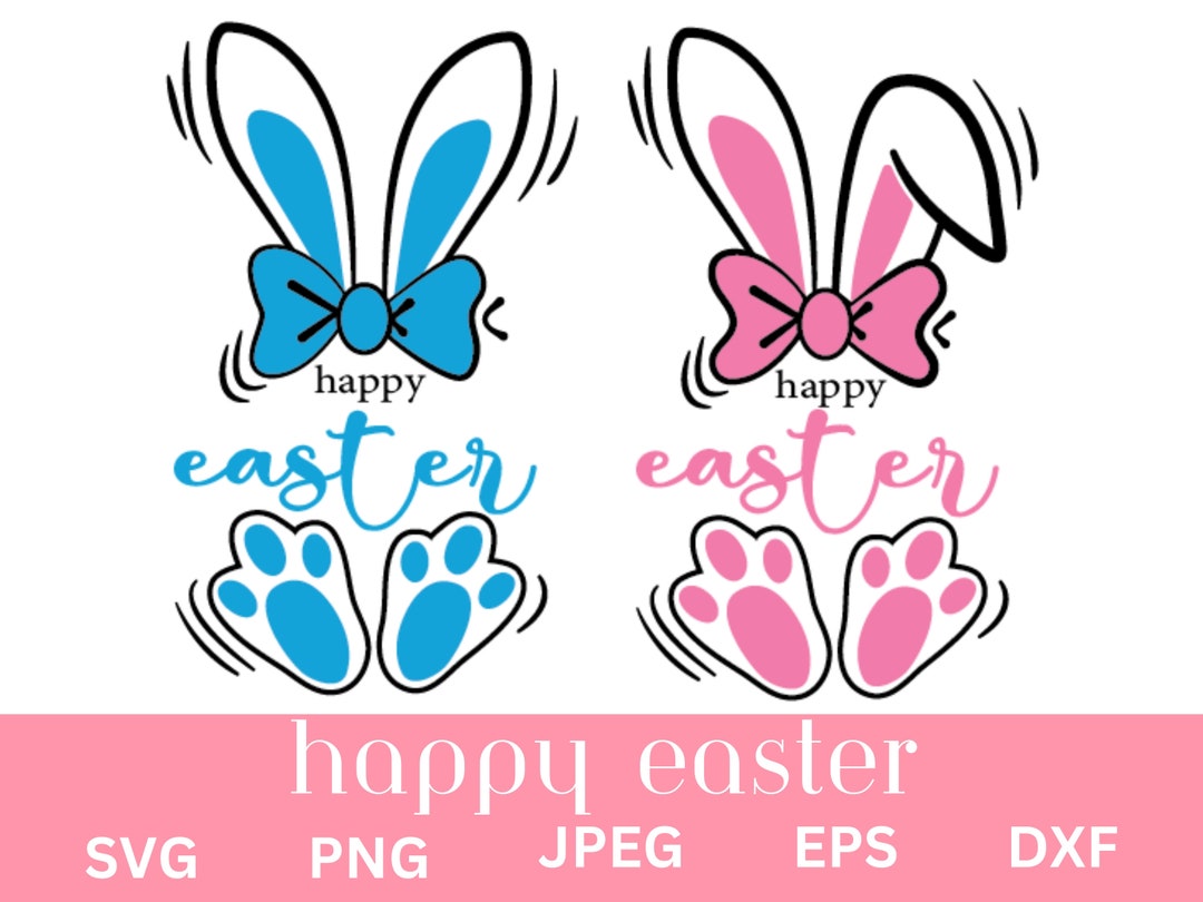 Bunny Svg, Easter Svg, Bunny Name Svg, Bunny Ears Svg, Bunny Rabbit Svg ...