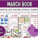 March Pre-k Workbook: Printable Preschool Learning (digital Download ...