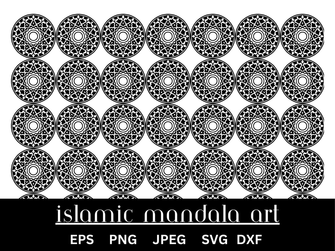Mandala Style Paper Pattern Mandala Flower Svg Mandala Silhouette ...