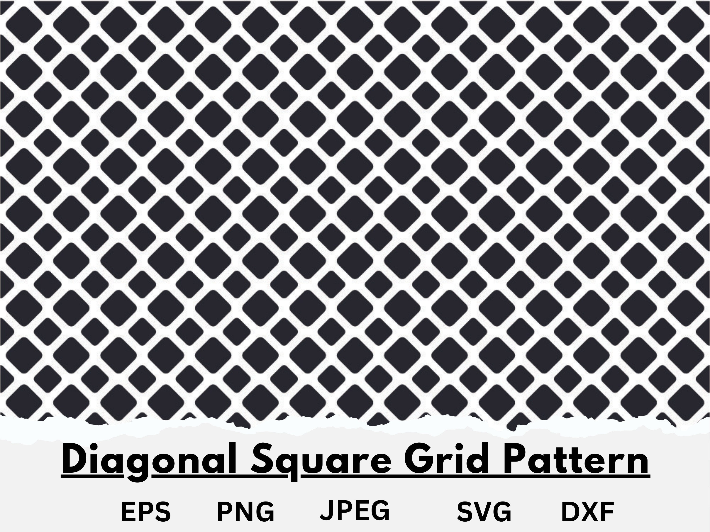 Seamless Monochrome Square Pattern Svg Black And White Background