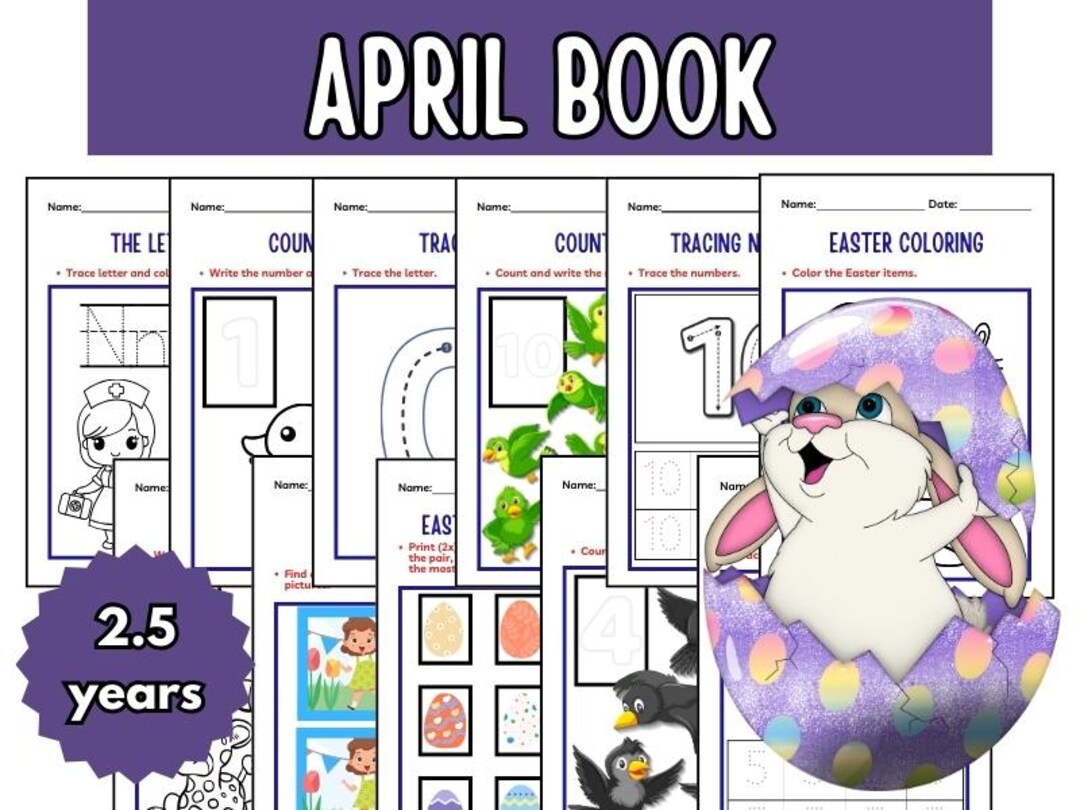 Preschool Learning Packet: Monthly Curriculum for Ages 3-5 (digital ...