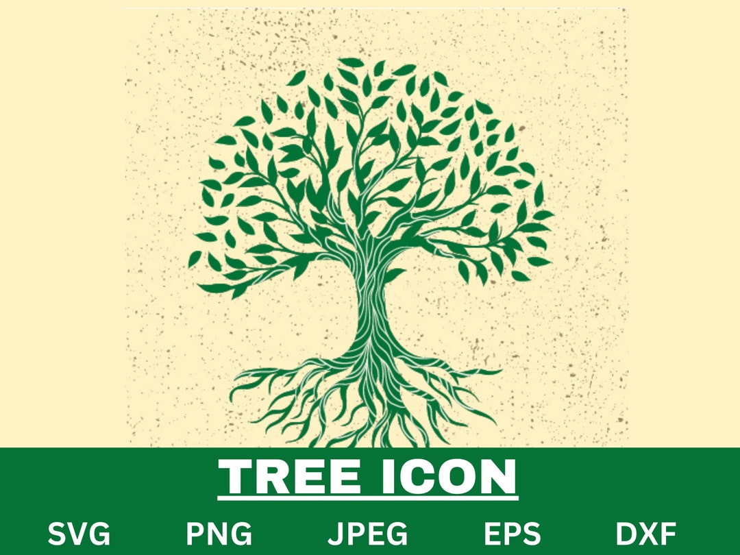 Tree Icon Svg Bundle , Forest Svg Tree Clipart ,green Tree Png Tree Svg ...