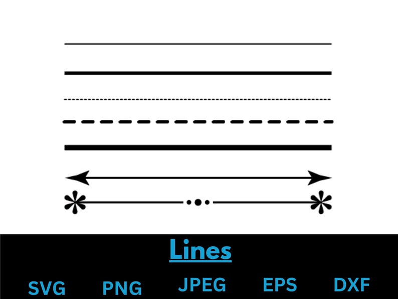 Lines Pattern Svg Dotted Line Svg Line Stroke Svg Geometric Pattern Svg ...
