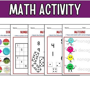 March Pre-k Workbook: Printable Preschool Learning (digital Download ...
