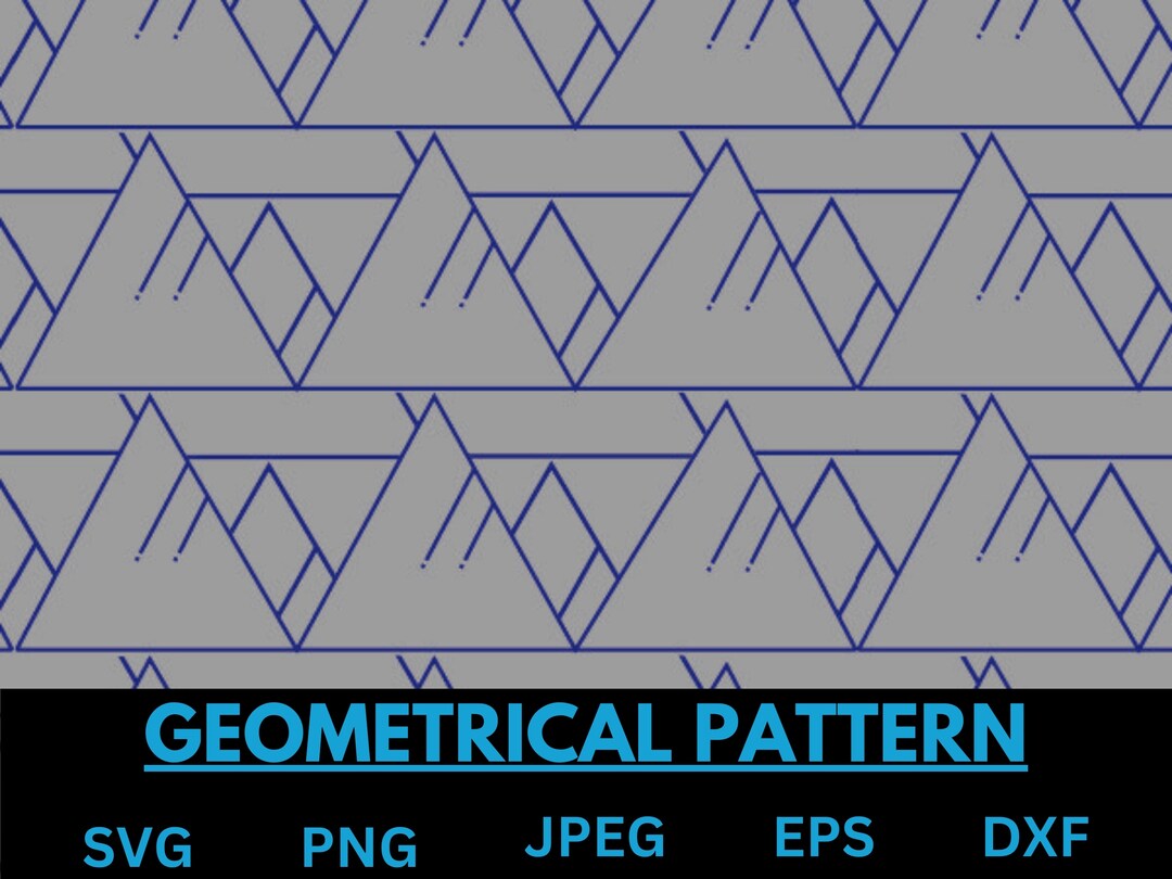 Geometric Digital Pattern Svg Geometric Scrapbook Pattern Svg Geometric ...
