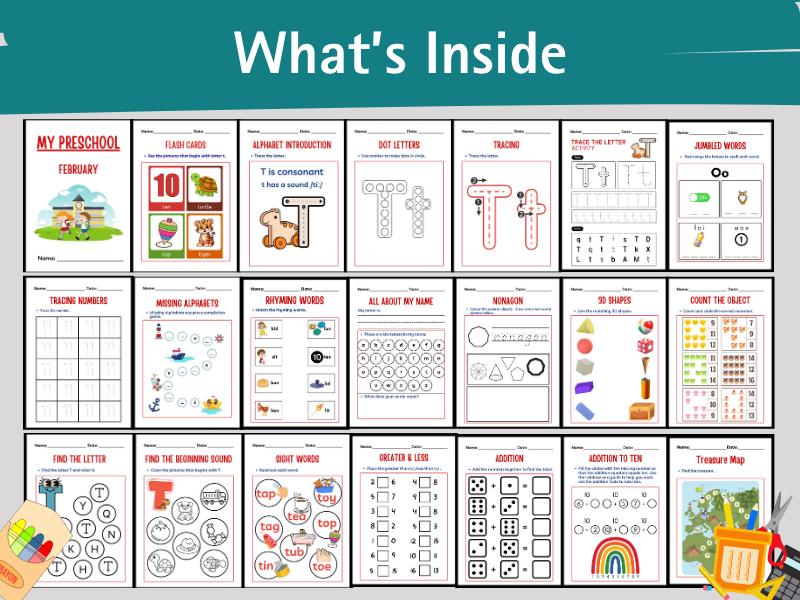 Full Year Preschool Curriculum Bundle, Back to School Prek Learning ...